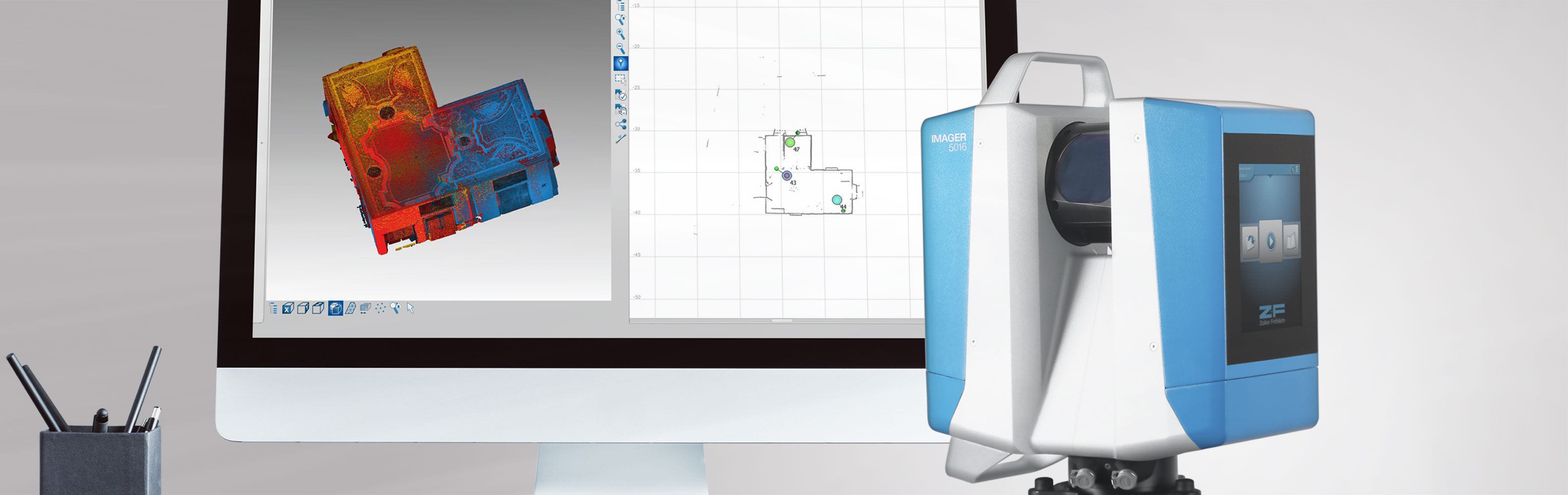 Logiciel pour scanner - LaserControl® - Zoller + Fröhlich Laser Scanner ...