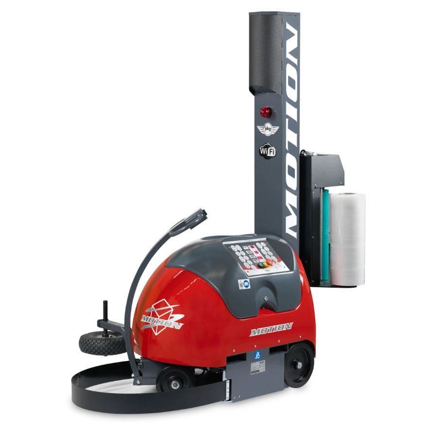 Robot à banderoler à plateau tournant - Motion MB - pkg - semi ...