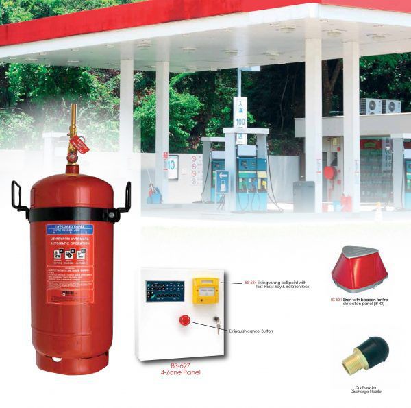 Système d'extinction d'incendie - MOBIAK