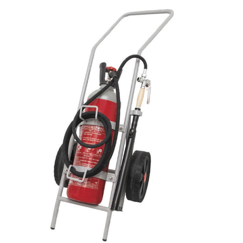 Extincteur à gaz (CO2) - MBK06-100CA-P1A - MOBIAK - à roues