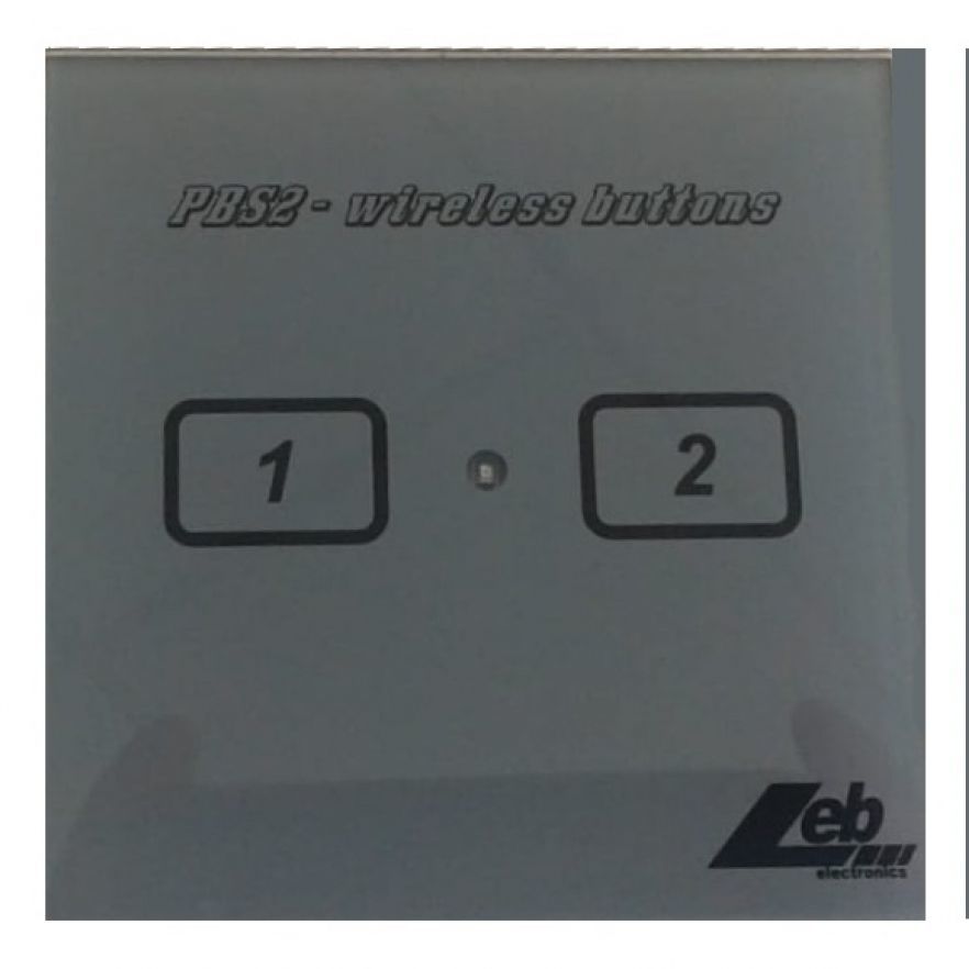 Télécommande sans fil - PBS2 - LEB Electronics Srl - à écran tactile / industrielle / lithium