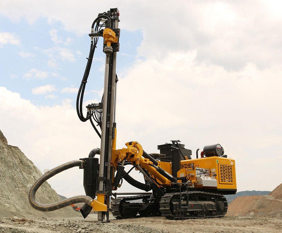 Foreuse rotative - TAIYE-370-DTH - Xuanhua Taiye Drilling Machinery Co ...