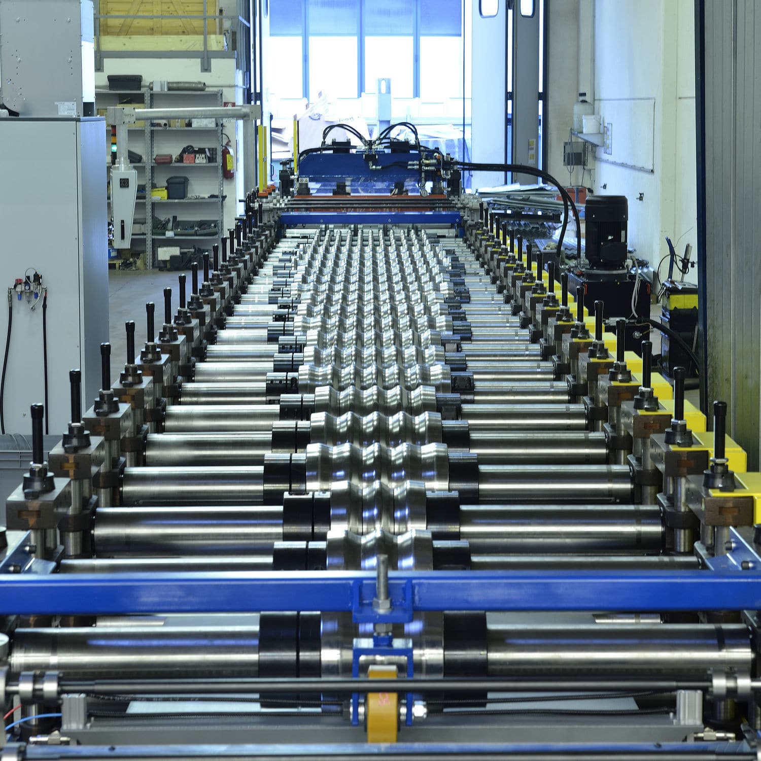 Ligne de profilage pour profilé de bardage - TECNOMA - de profilé ...