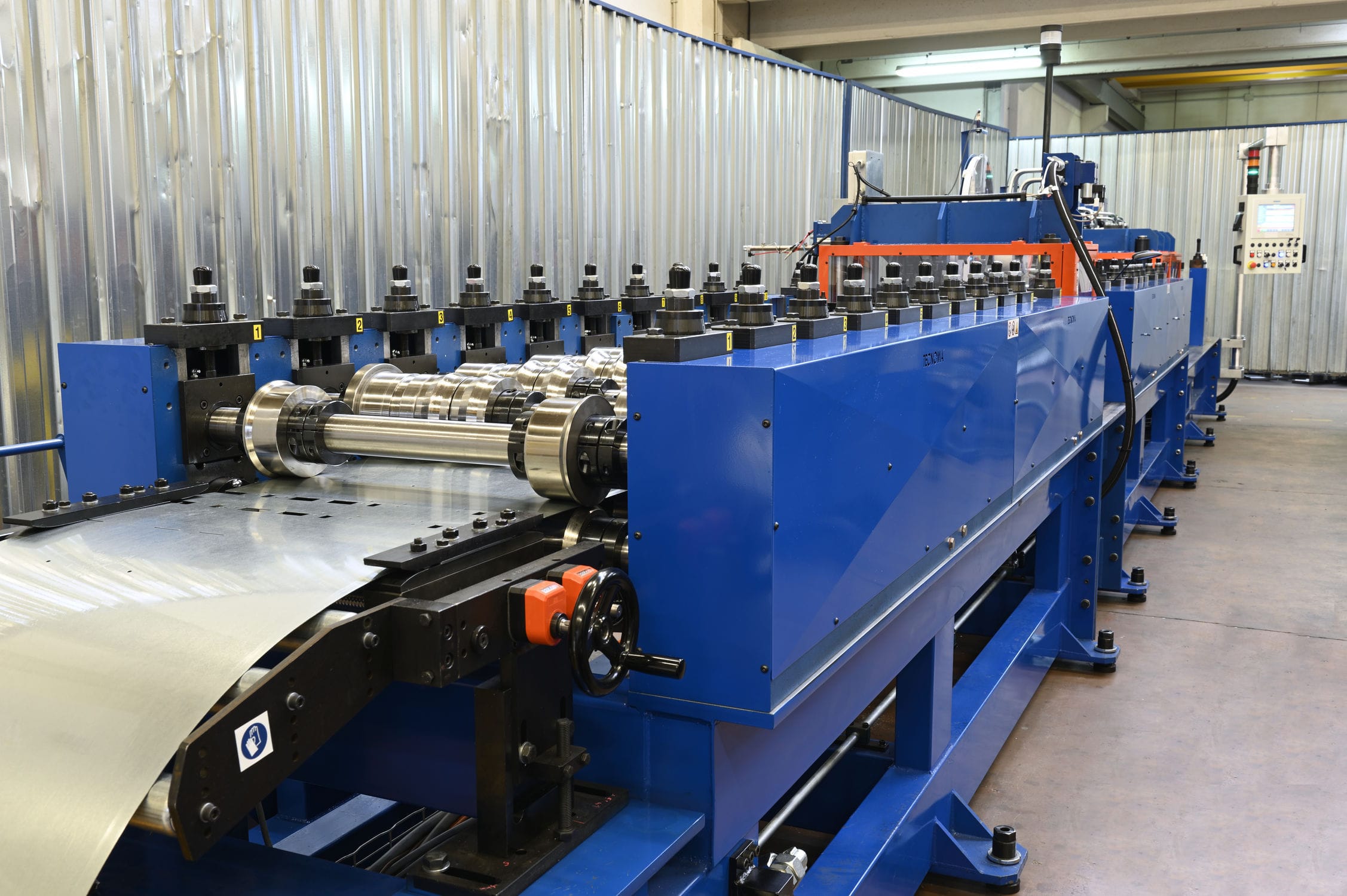 Ligne de profilage pour profilé galvanisé - TECNOMA - pour volet ...