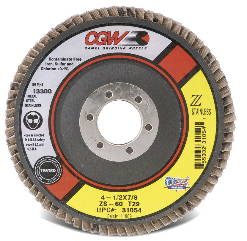 Disque à lamelle en oxyde d'aluminium - Z - CGW Abrasives