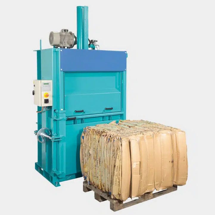 Presse à balles pour carton - IPV 300-500 - I-COMPACT - pour papier ...