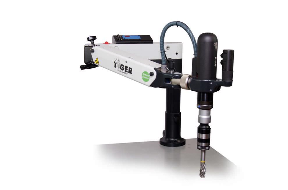 Machine à tarauder à bras articulé / électrique - TIGER - ROSCAMAT ...
