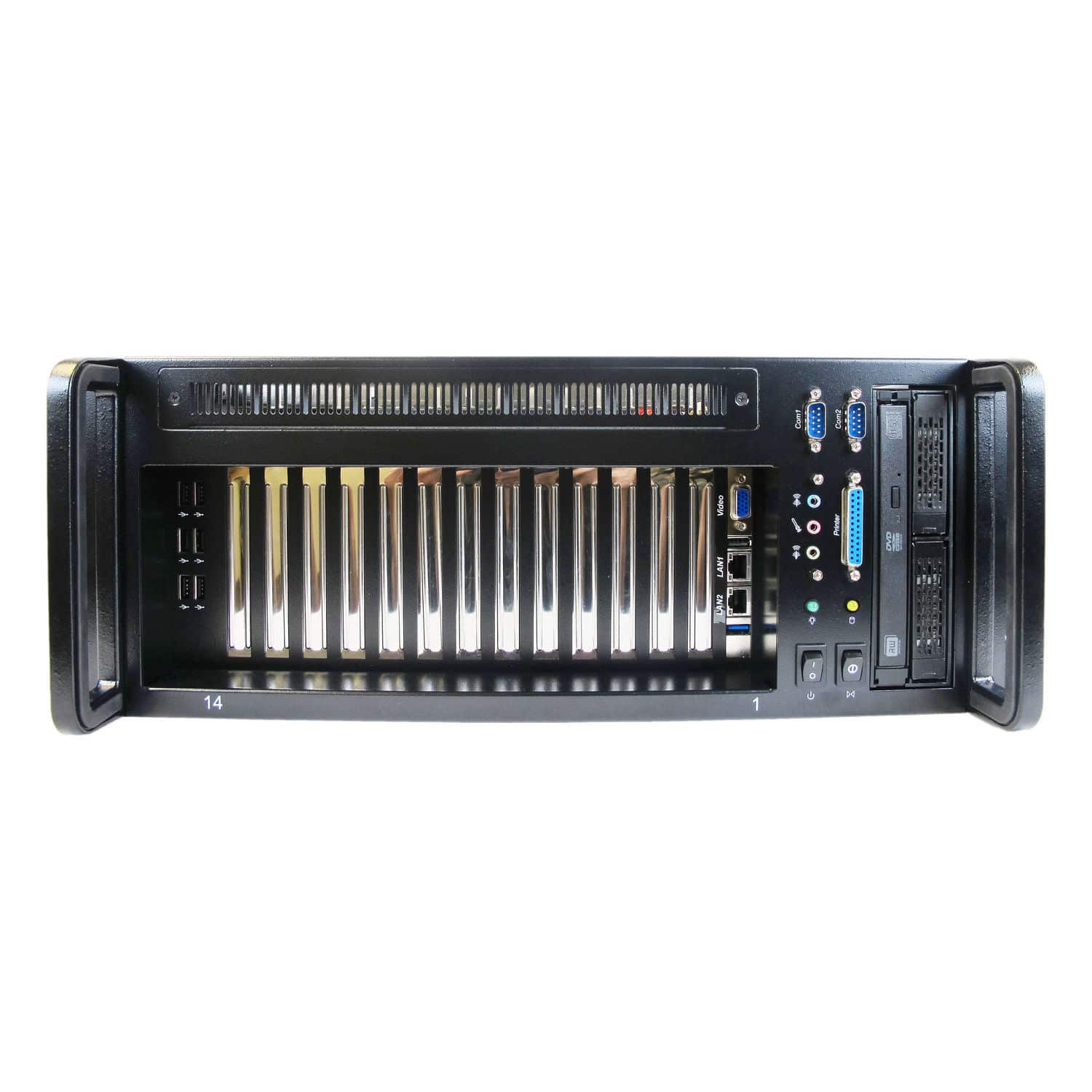 Châssis pc rackable - AD-581 - Adek Technical Sales - 4U / 14 ...