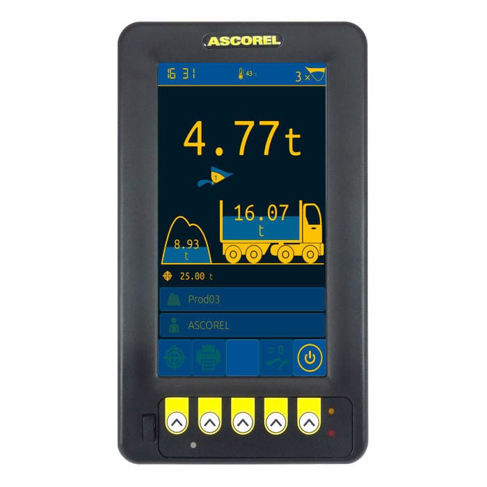 Système de pesage embarqué - MC 403 - ASCOREL - pour camions / pour déchets