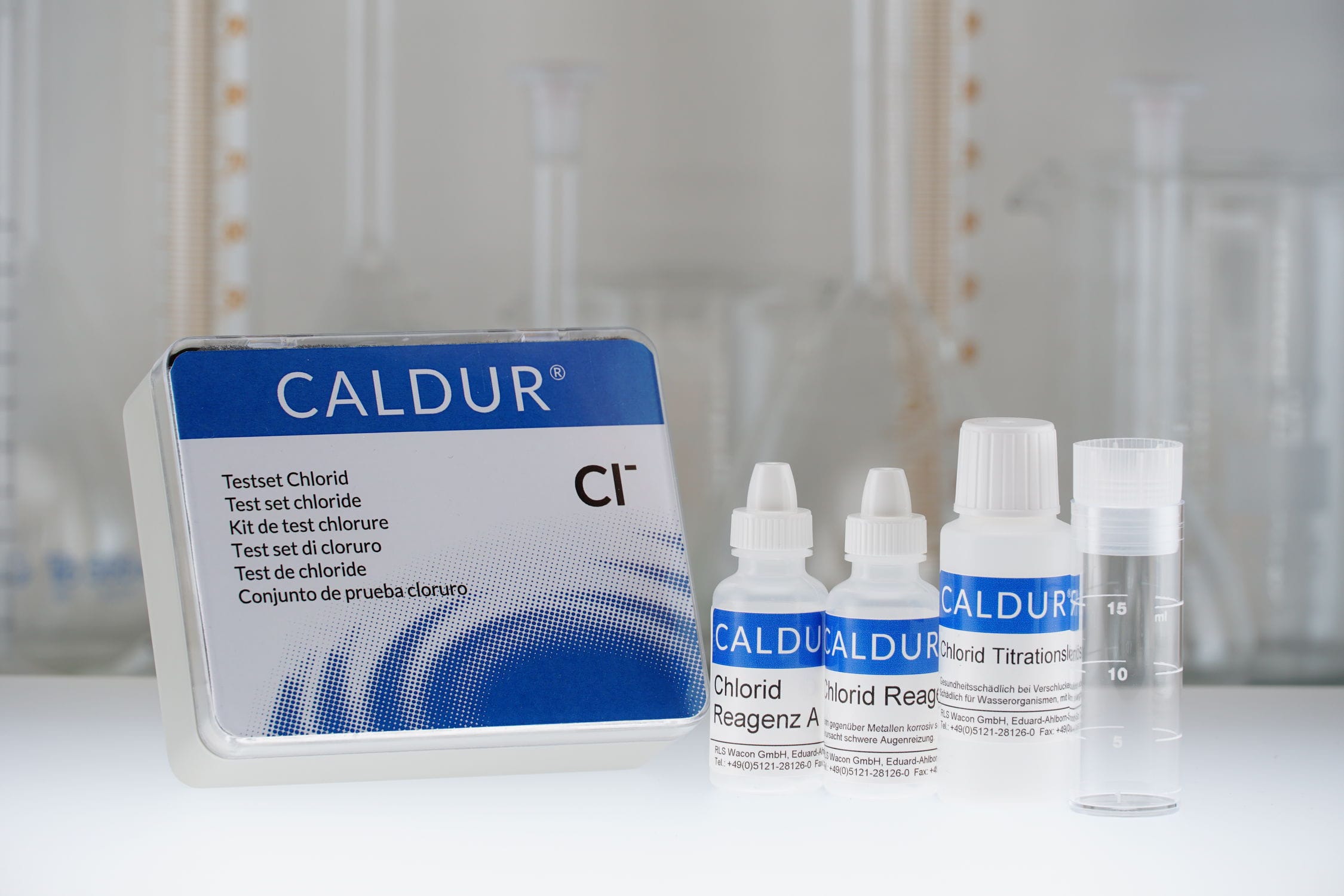 Kit de test de chlorure - CALDUR® - RLS Wacon analytics GmbH - manuel