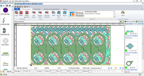 Logiciel de CFAO - Libellula.CUT - Libellula S.r.l - de programmation / pour machine de découpe