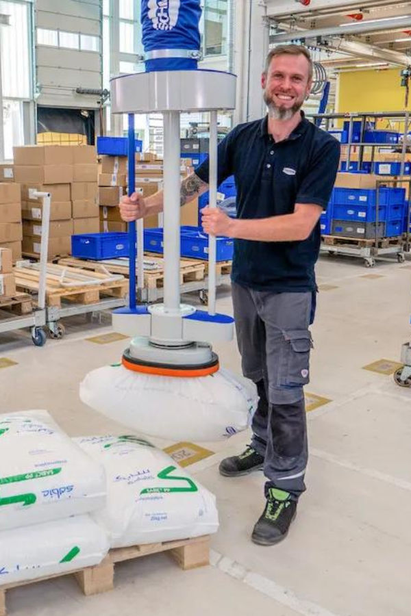 Système de levage avec prise - Manuvit - de vide / de manutention ...