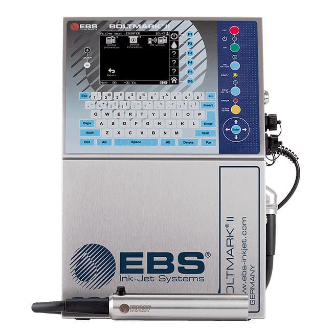 Machine de marquage à jet d'encre continu - EBS-6600 - EBS Ink Jet ...