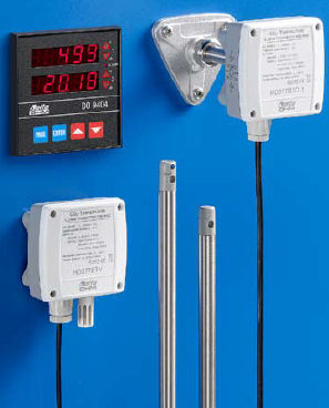 Transmetteur d'humidité relative - HD 37BT / 37BTV - Delta OHM - enfichable / de CO2 / avec ...