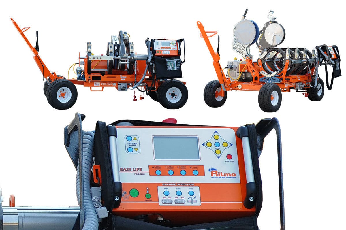Machine de soudage bout à bout / AC / pour tuyau en plastique - DELTA ...