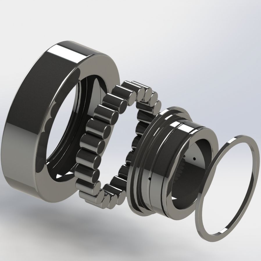 Roulement à rouleaux cylindriques - NUP | NUB - ROULTEX - radial ...