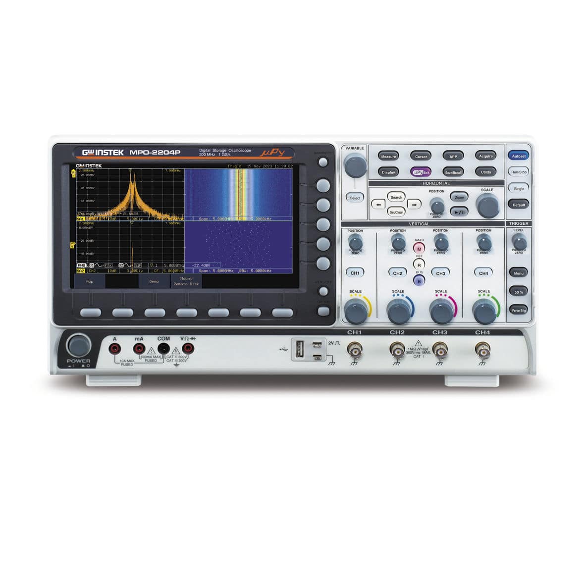 Oscilloscope numérique - MPO-2000 Series - Instek - sur table / 2 voies ...