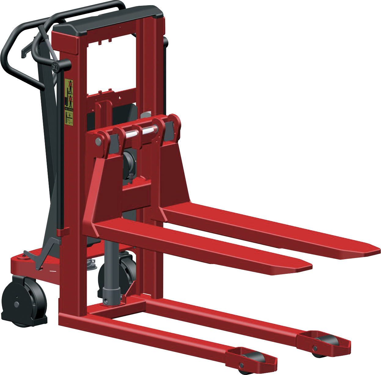 Gerbeur manuel - LF series - Logitrans - à conducteur accompagnant