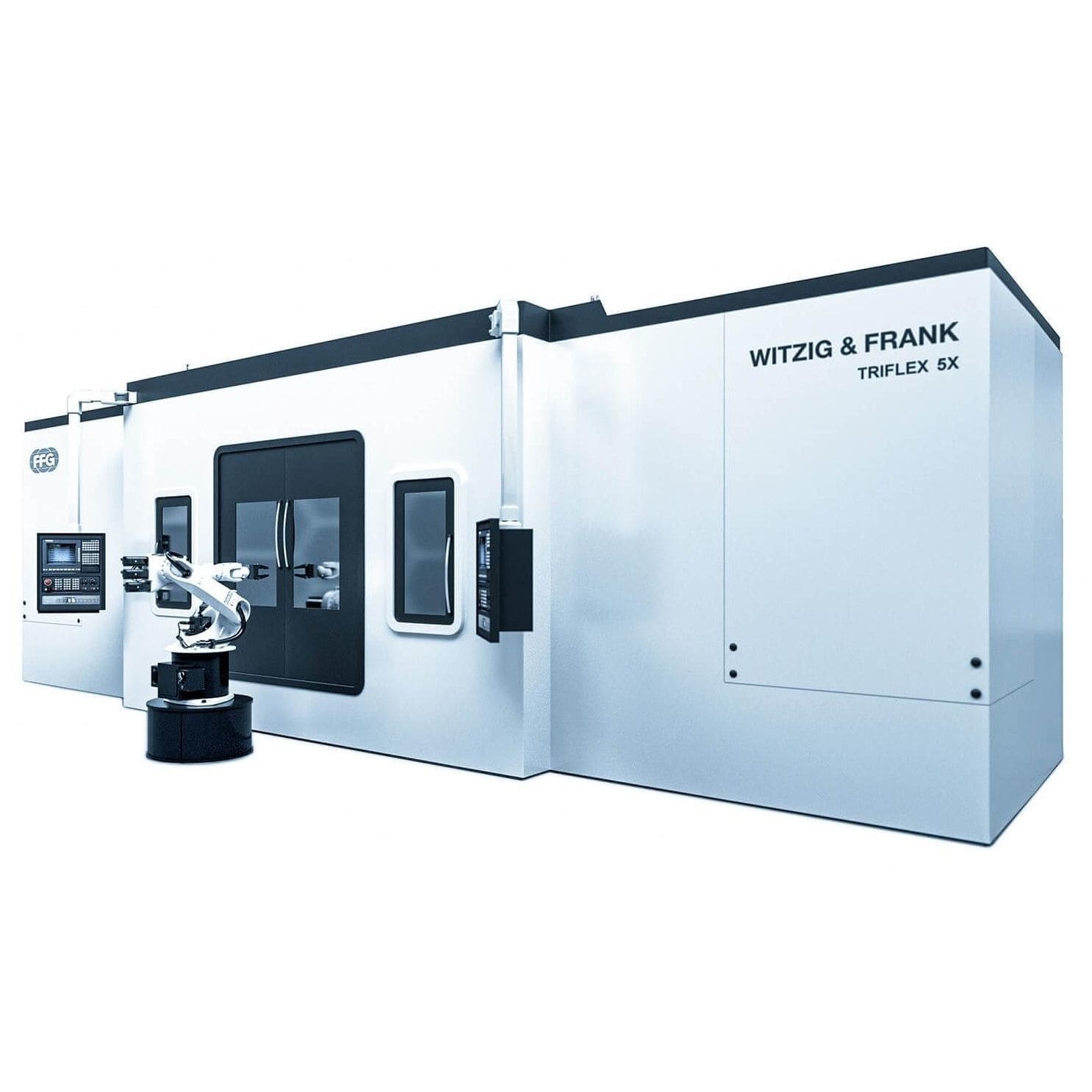 Centre d'usinage CNC 5 axes - TriFlex 5X - Hydromat - horizontal / avec ...