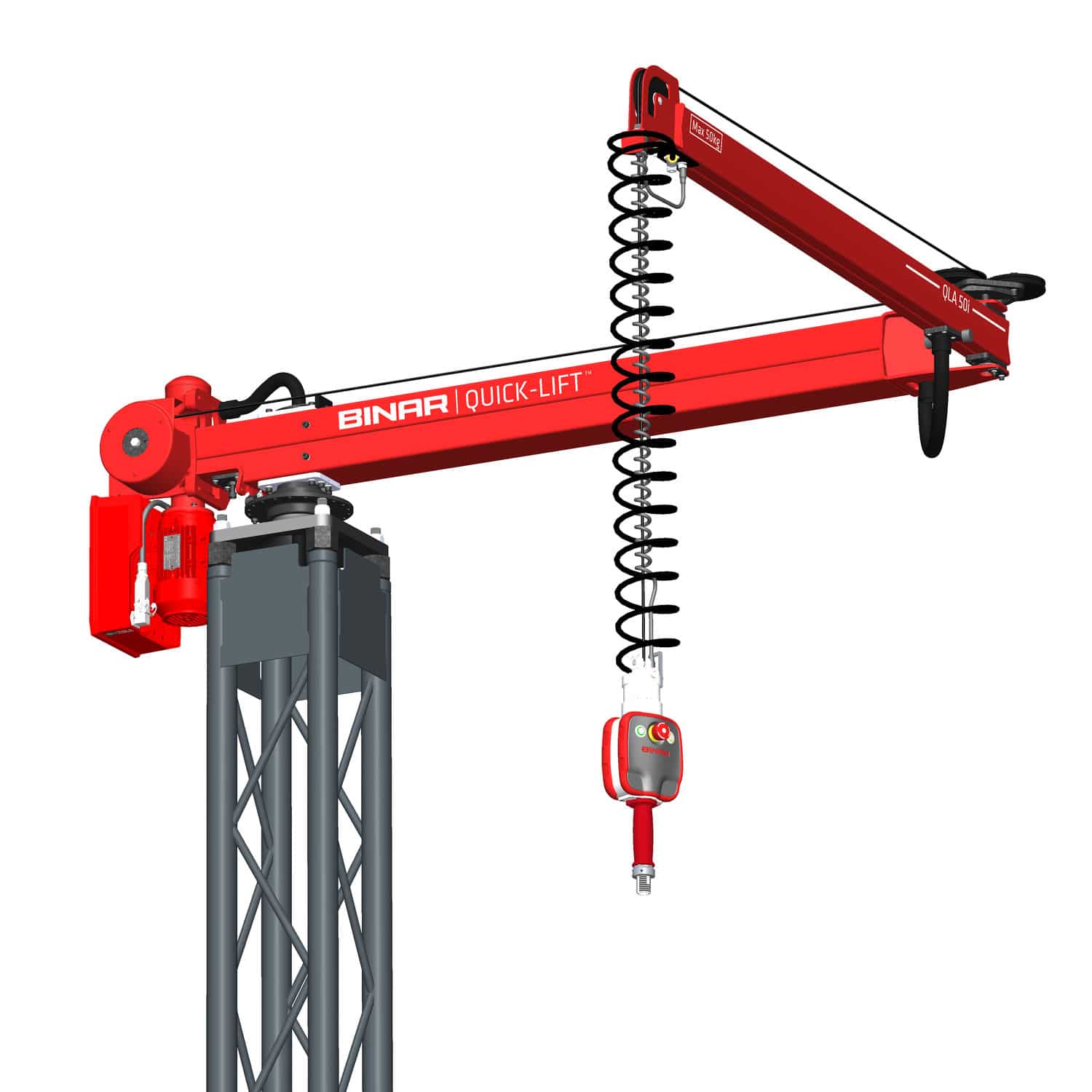 Bras manipulateur sur colonne - QLA 50i - Binar Quick-Lift Systems AB ...