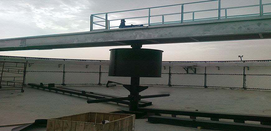 Clarificateur circulaire / avec pont racleur - PTC - WAMGROUP S.p.A