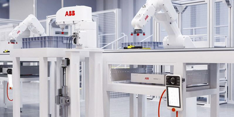 Contrôleur de robot tactile - OmniCore - ABB Robotics