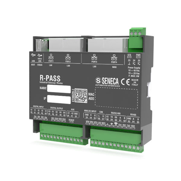 Passerelle IoT Edge - R-PASS series - SENECA | AUTOMATION INTERFACES ...