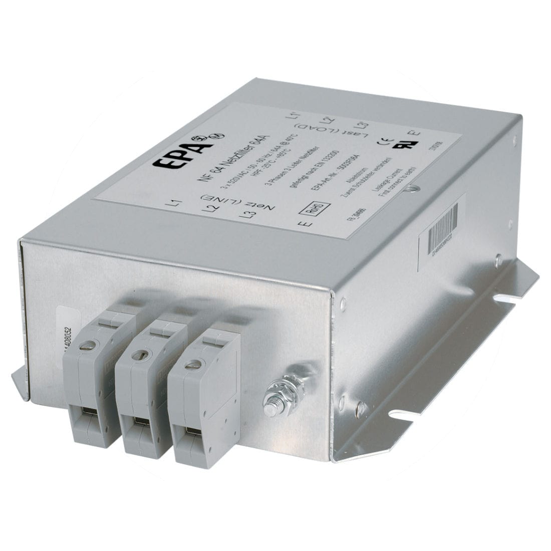 Filtre électronique passe-haut - NF - EPA GmbH - passif / RFI / triphasé