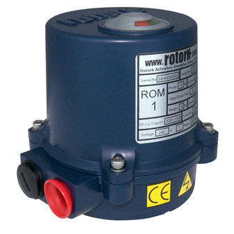 Actionneur de vanne électrique - ROM /ROMpak - Rotork - à fraction de tour / compact / à boisseau