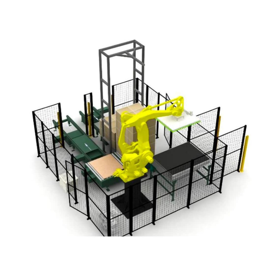 Dépalettiseur robotisé - DEMATIC - de palettes / de colis / pour entrepôt