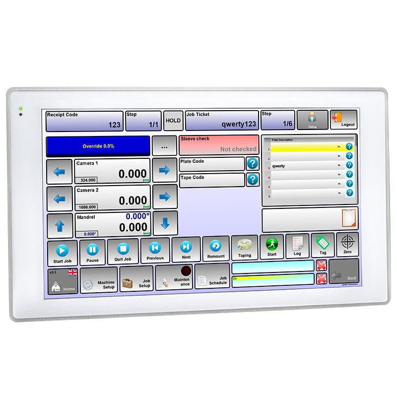 Interface homme-machine à écran tactile - HMIS15 - Sipro srl ...