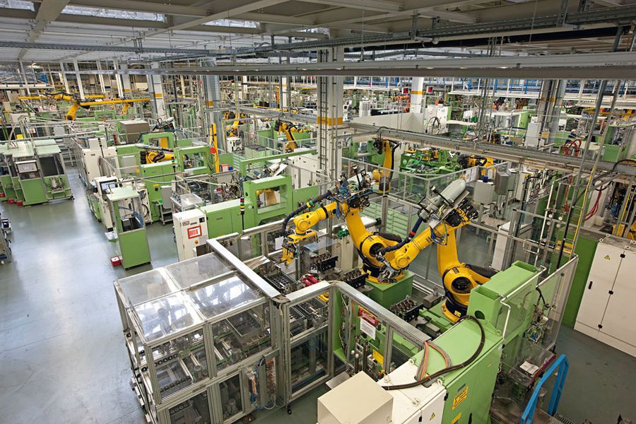 Ligne d'assemblage automatisée - GROB-WERKE - semi-automatique