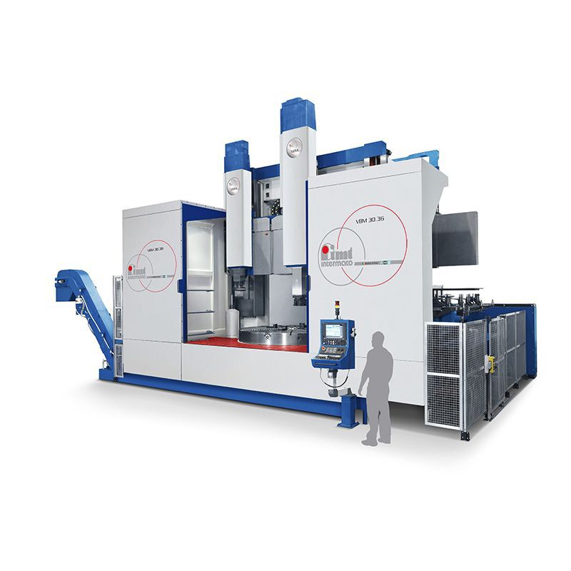 Tour CNC - VBM - IMT INTERMATO S.P.A. - vertical / 2 axes / à double ...