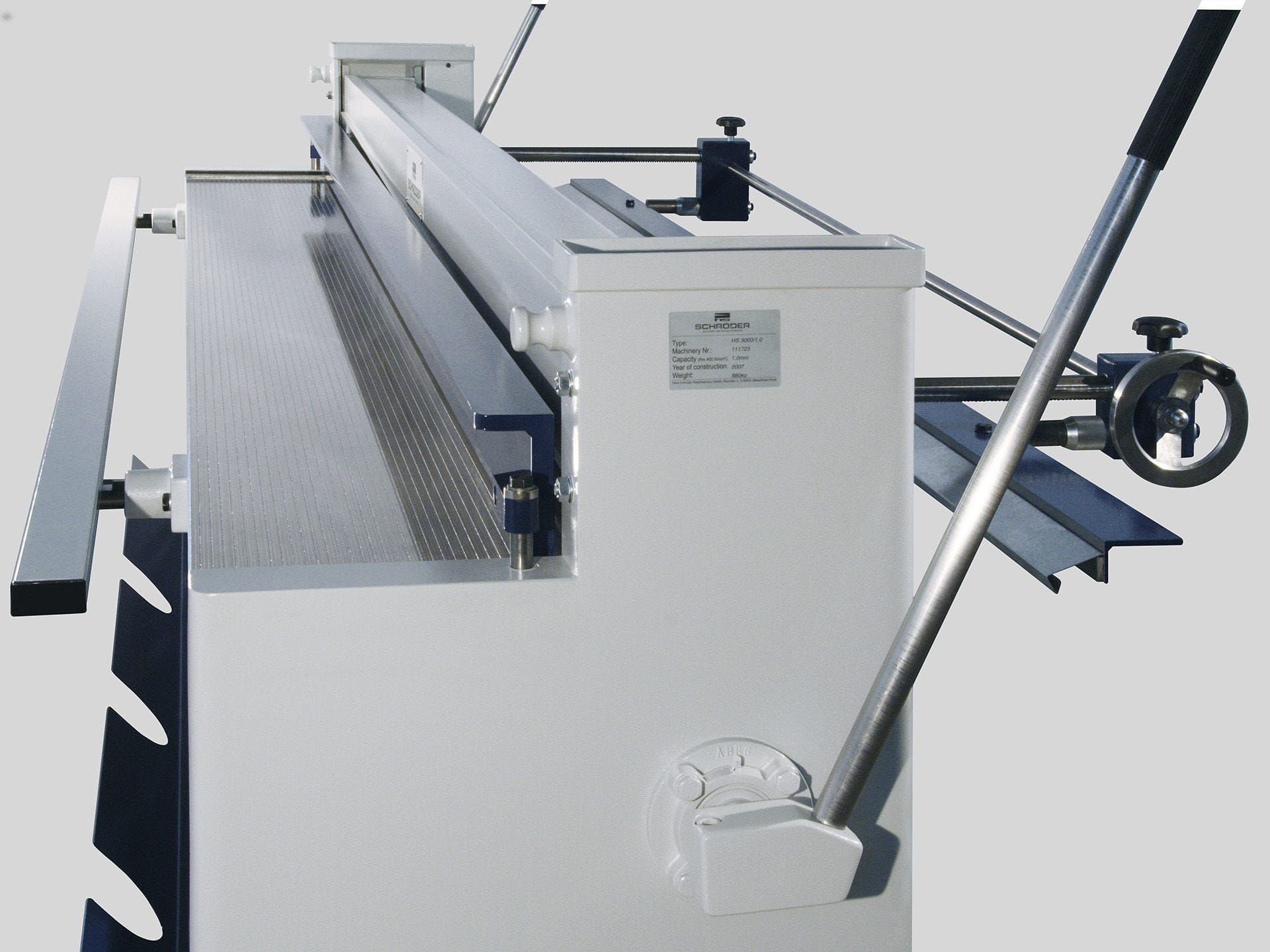 Cisaille manuelle - HS - Schröder Group - à profilé / guillotine
