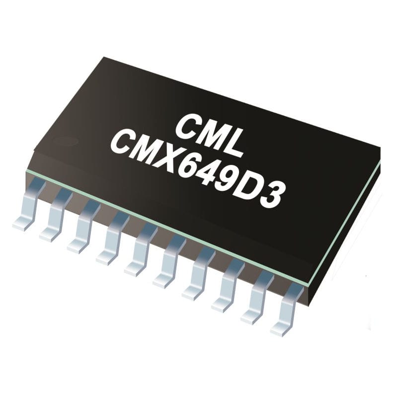 Décodeur codeur - CMX649 - CML Microcircuits - vocal / codec