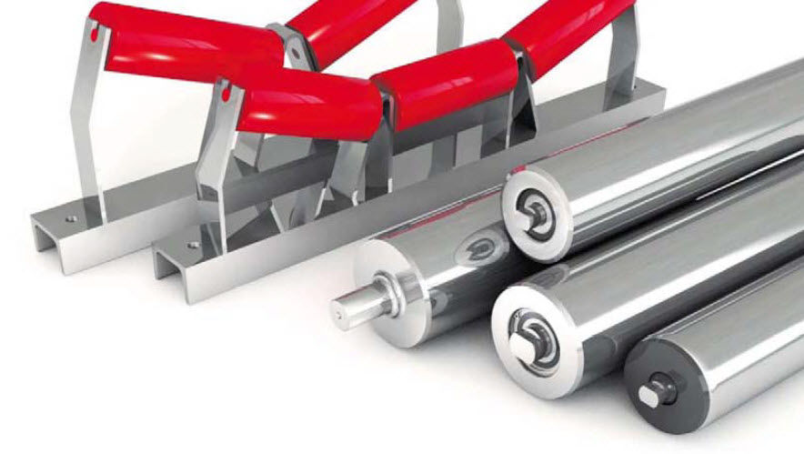 Rouleau de convoyeur libre - Rollex Förderelemente KG - en acier inoxydable