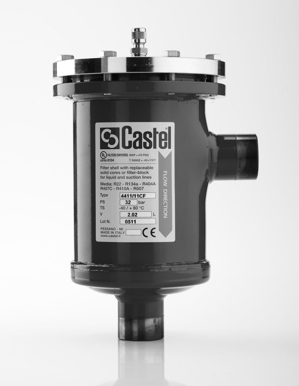 Carter de filtre à cartouche - 4410 series - CASTEL - pour huile