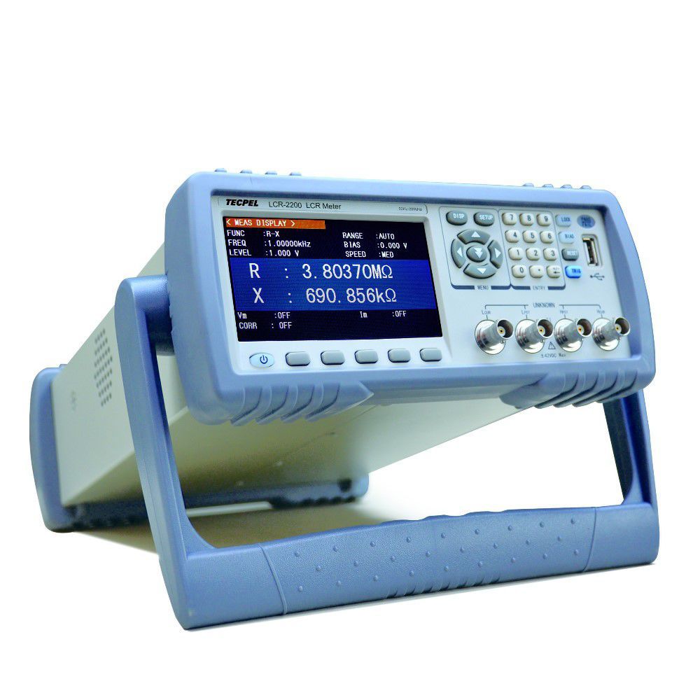 RLC mètre benchtop - LCR-2200 - Tecpel Co., Ltd. - portable
