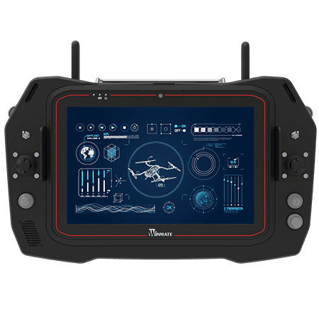 Station au sol pour drone - S101M9-GCS - Winmate, Inc. - USB / RS232 ...