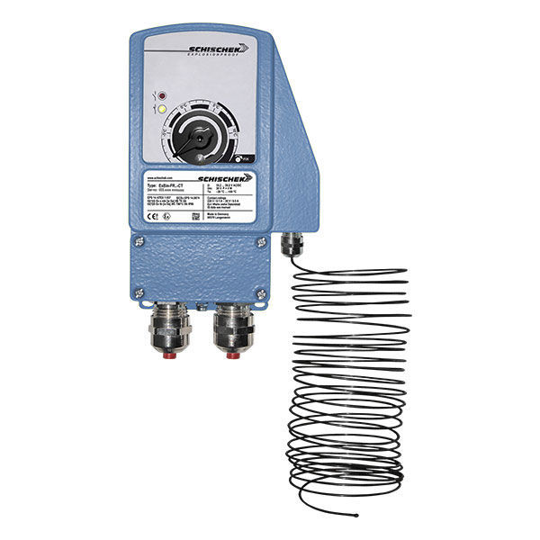 Thermostat réglable / à dilatation de gaz / numérique / mural - ExBin-FR - Rotork Schischek