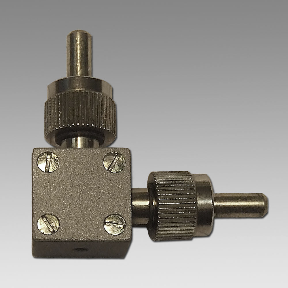Adaptateur hydraulique pour fibre optique - Optocon AG - SMA / coudé à 90°
