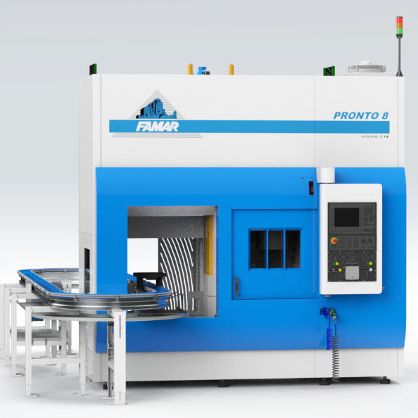 Machine de tournage CNC - PRONTO 8 - Famar Srl - verticale / 3 axes ...