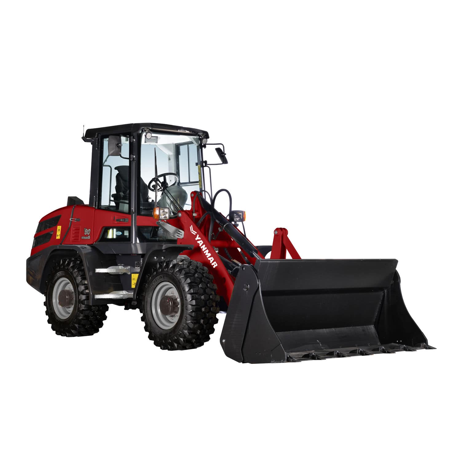 Chargeuse à roues - V80 - YANMAR COMPACT EQUIPMENT EMEA S.A.S. - rigide ...