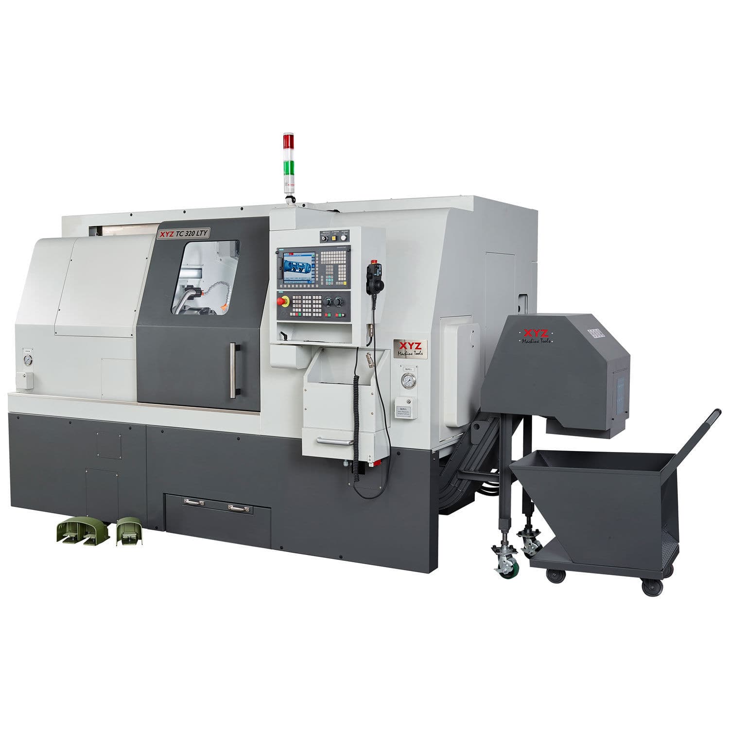 Centre de tournage CNC - XYZ TC 320 LTY - XYZ Machine Tools - à 3 axes ...
