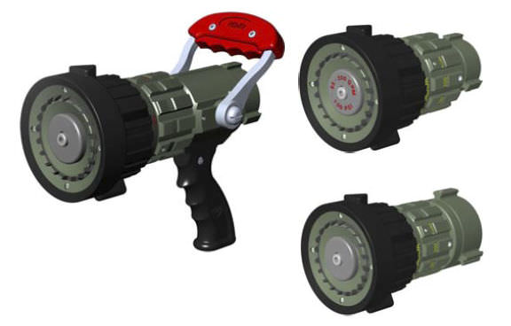 Lance d'incendie manuel - TURBOKADOR series - POK - système de mousse à ...