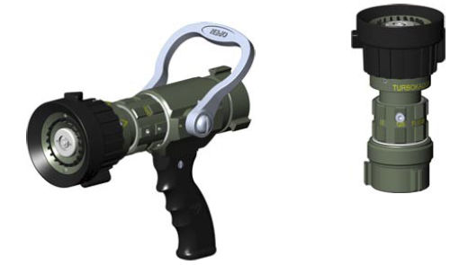 Lance d'incendie manuel - TURBOKADOR series - POK - système de mousse à ...