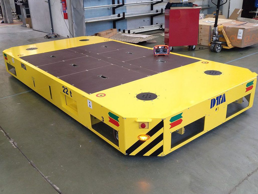 Chariot automoteur électrique - DTA - à 2 essieux