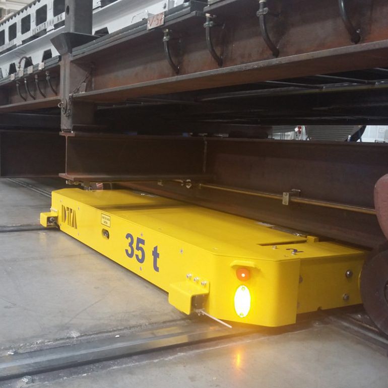 Chariot automoteur électrique - DTA - sur rail