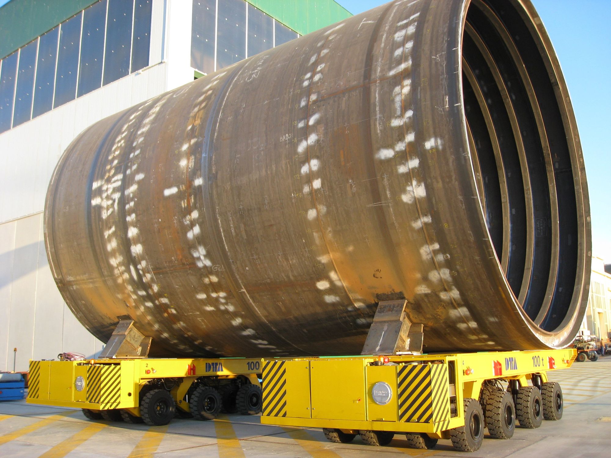 Chariot automoteur électrique - DTA - plus de 6 essieux / pour fortes ...