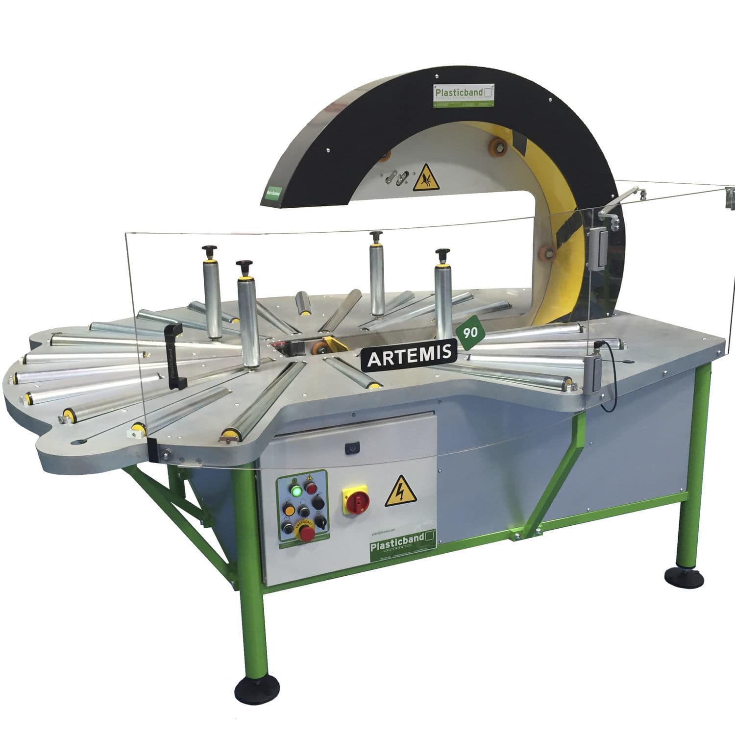 Banderoleuse orbitale - ARTEMIS 90 - Plasticband S.A. - automatique ...
